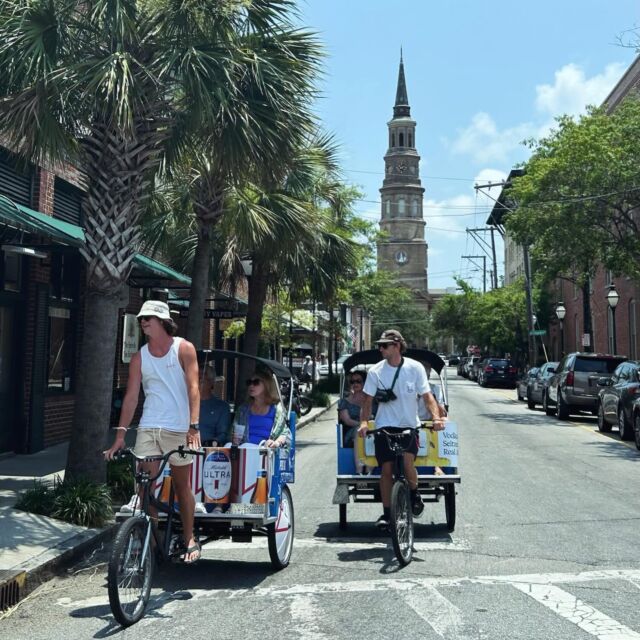 Advertising With Us - Charleston Pedicab