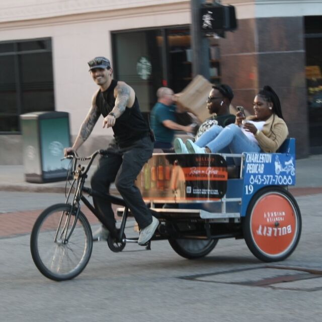 Advertising With Us - Charleston Pedicab